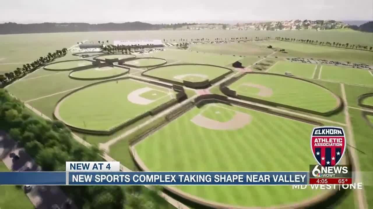 New Valley sports complex making progress - YouTube
