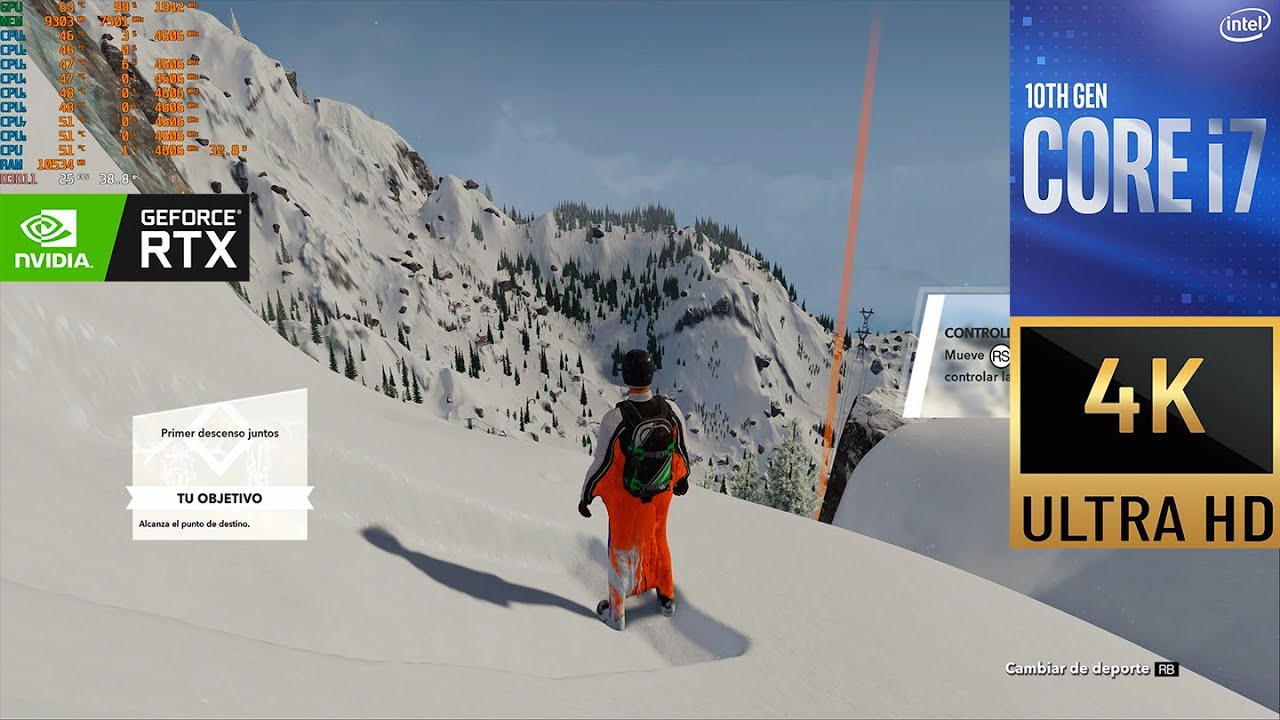STEEP : RTX 3060 + I7 10700 | 4K ULTRA SETTINGS - YouTube