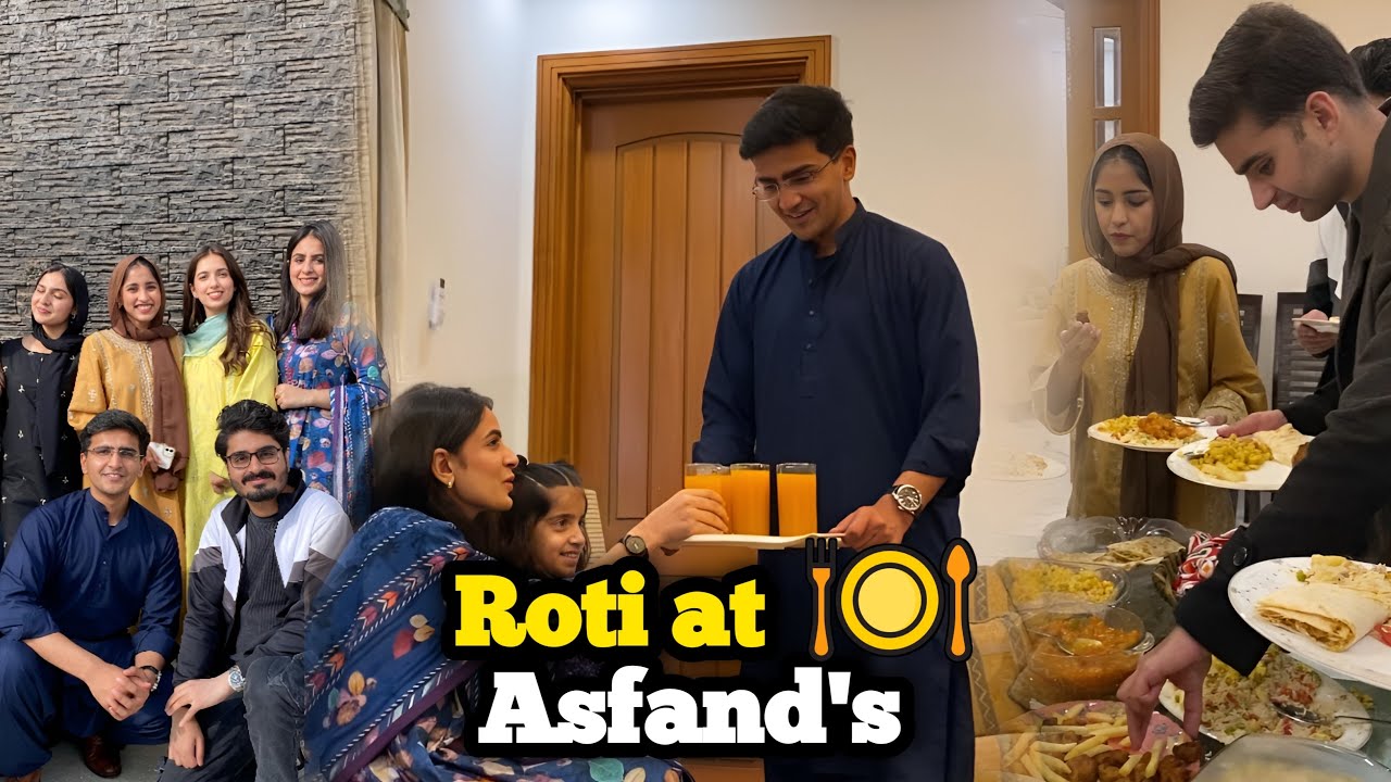 Roti at Asfand’s | Hosting STEP - 1 PASS Treat - YouTube