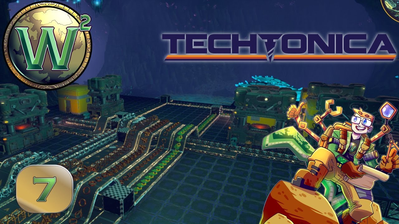 Techtonica Alpha - First Look - Inserter Array & Bus Tweaks - Let's ...