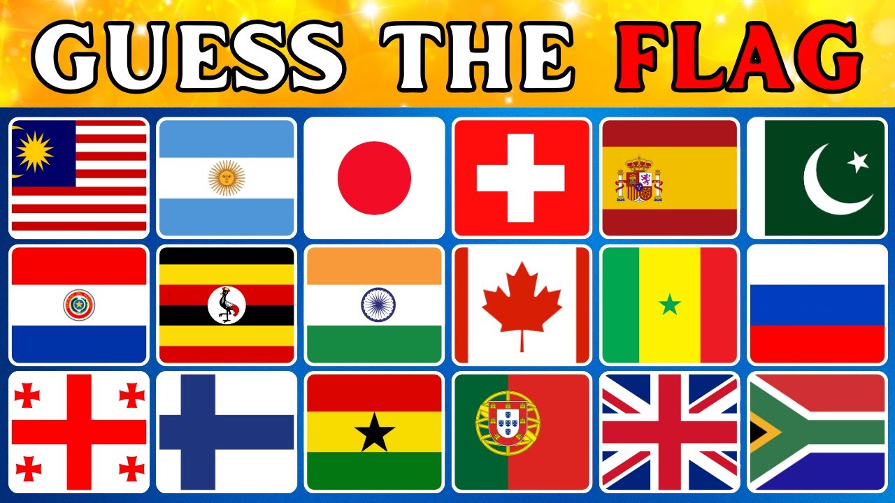 Can You Guess All Flags - Easy, Medium, Hard & Impossible Levels 🌍🤓🚩 ...