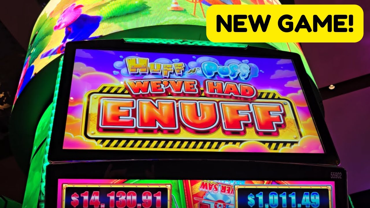 🐷 HUFF N' PUFF WE'VE HAD ENUFF! 🤯 We Played the NEW Slot at 2 AM! 😴 Big ...