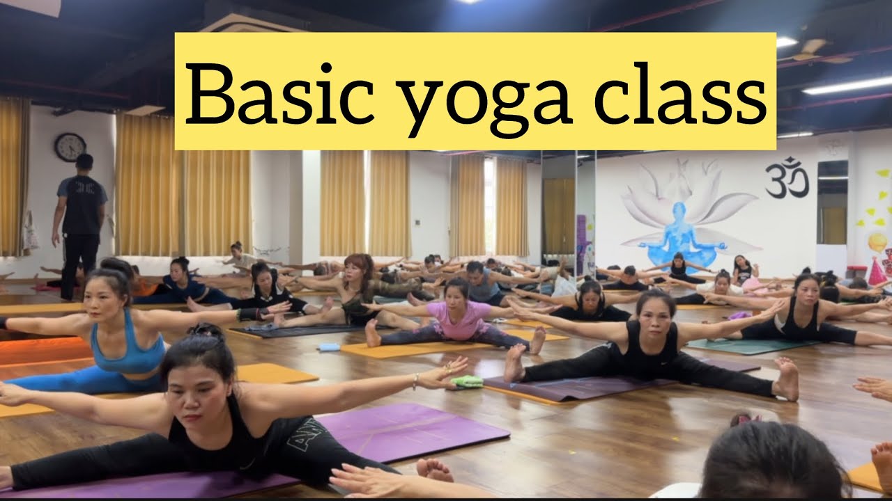 Basic yoga class 🔥🔥 - YouTube