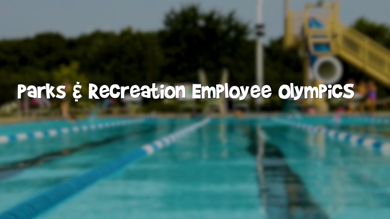 Parks & Rec Office Olympics | Swimming - YouTube
