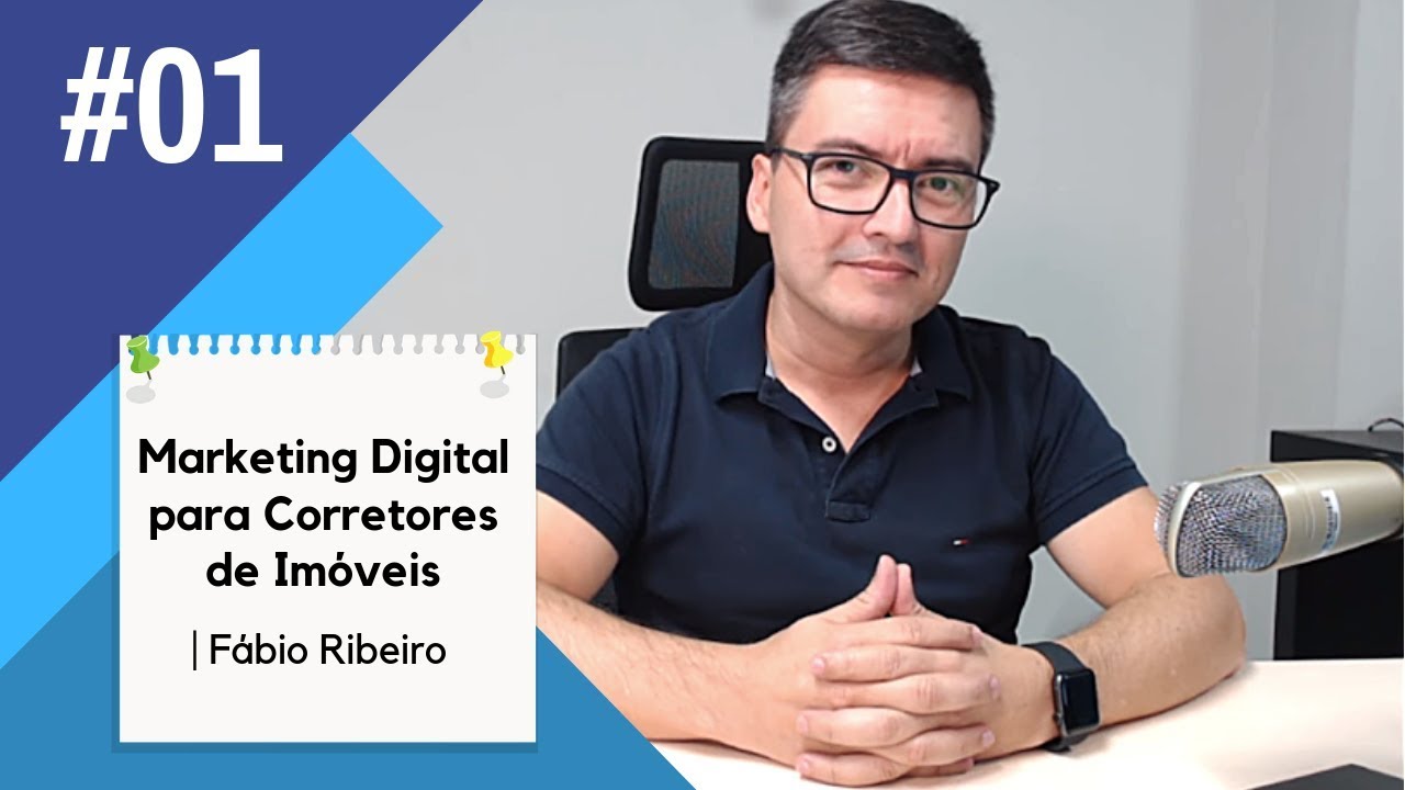 Marketing Digital para corretores de imóveis l Fábio Ribeiro #01 - YouTube