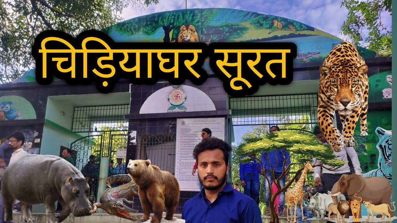 Sarthana Nature Park In Surat || Chidiya Ghar Surat || Zoo In Surat ...