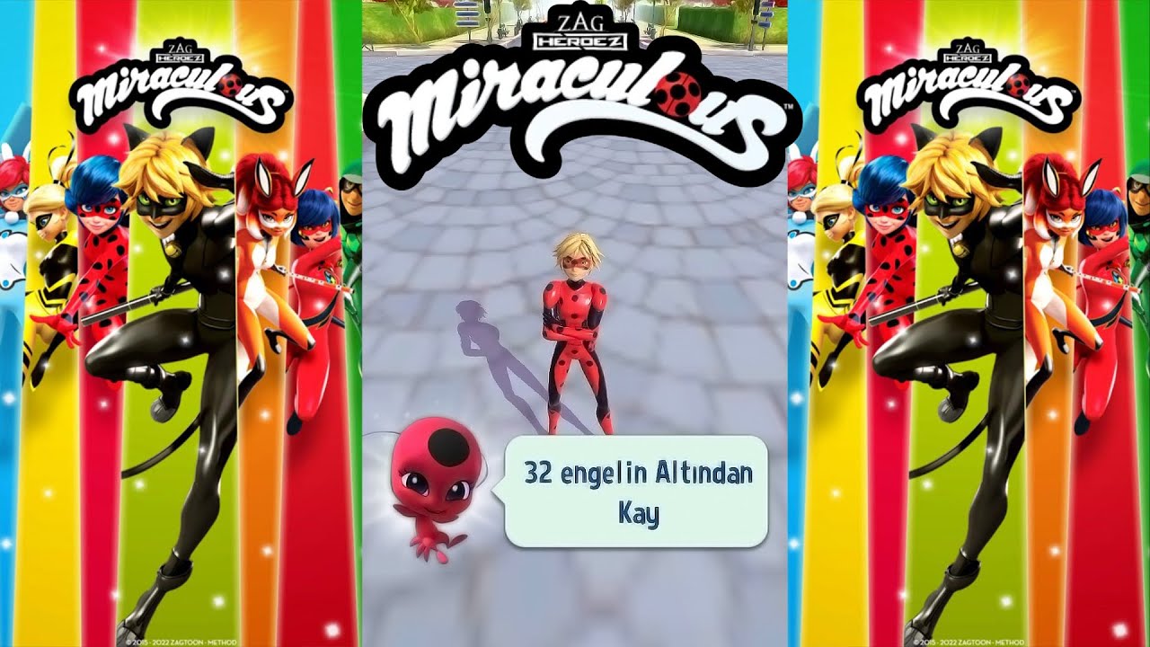 I Slided Under 32 Obstacles with Adrian Ladybug and Completed the ...