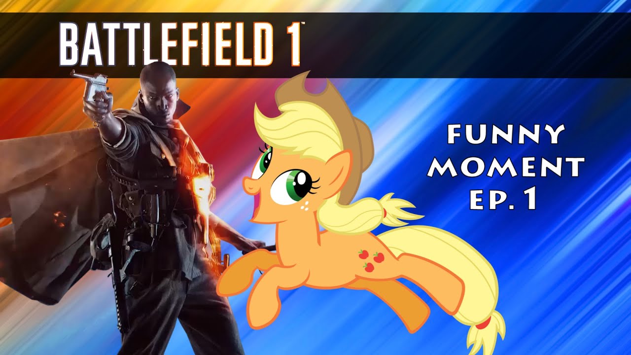 Battlefield 1 Beta FUNNY Rush Part 1 (My little pony, glitch, Knock ...