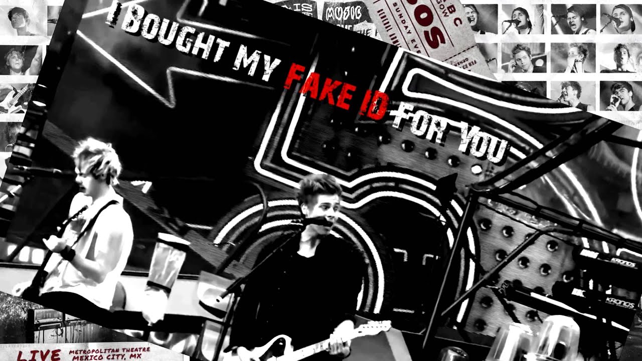 5SOS - 18 (LIVESOS Lyric Video) - YouTube