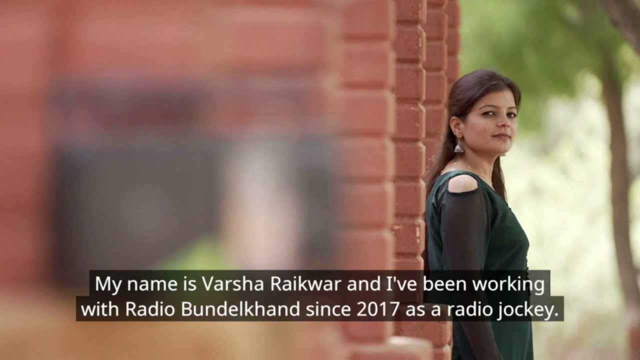 Varsha Raikwar First Female Jockey of Radio Bundelkhand Recognised by UN as Climate Change ...