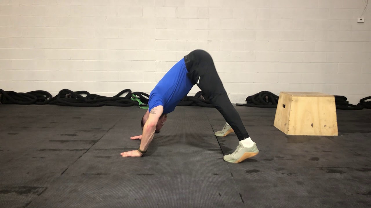 Pike Push Up (Wide Stance) - YouTube