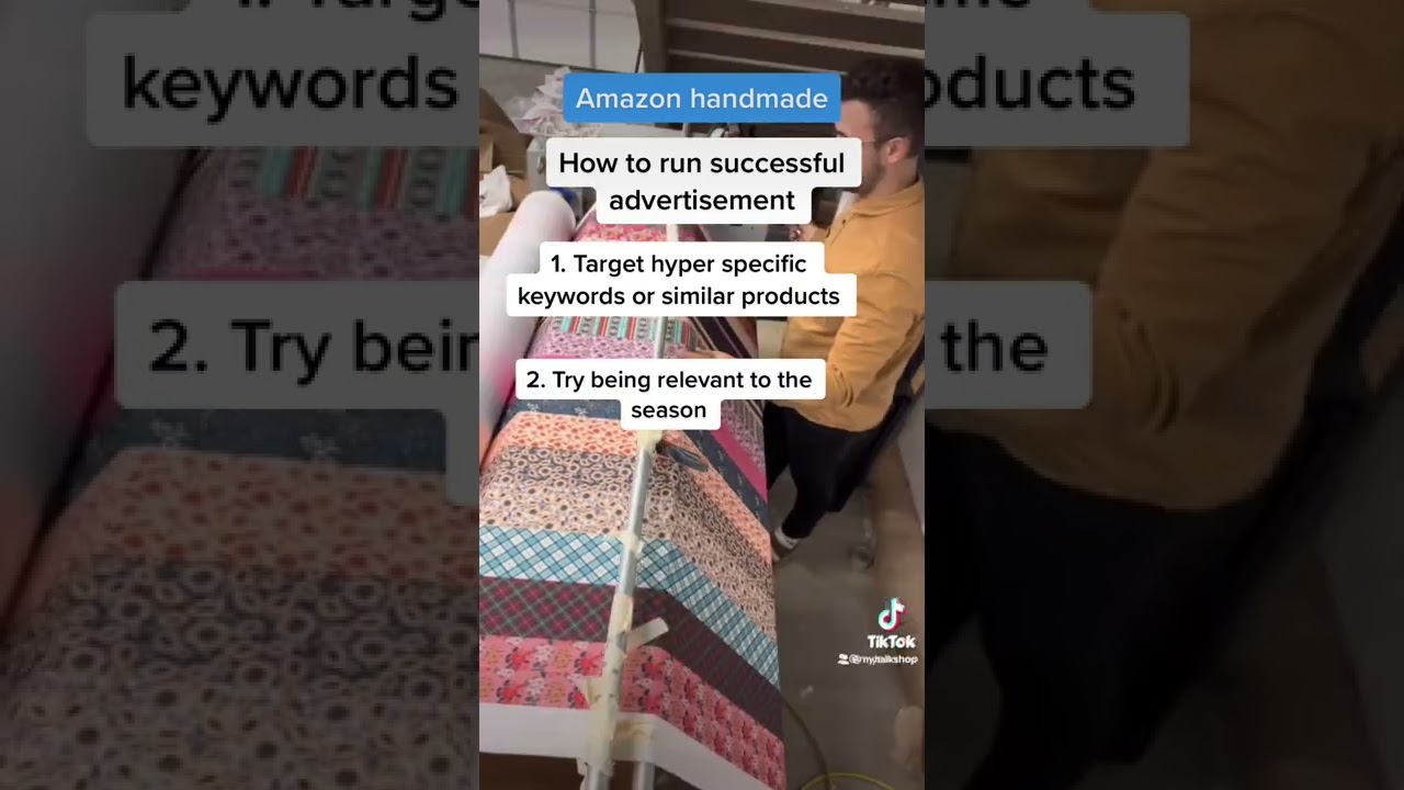 How to run successful Amazon handmade advertising campaign - YouTube