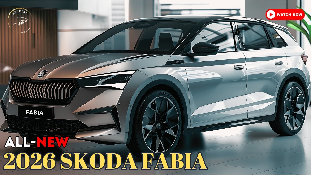 New Skoda Fabia 2026 Unveiled: The Model That Will Revolutionize ...