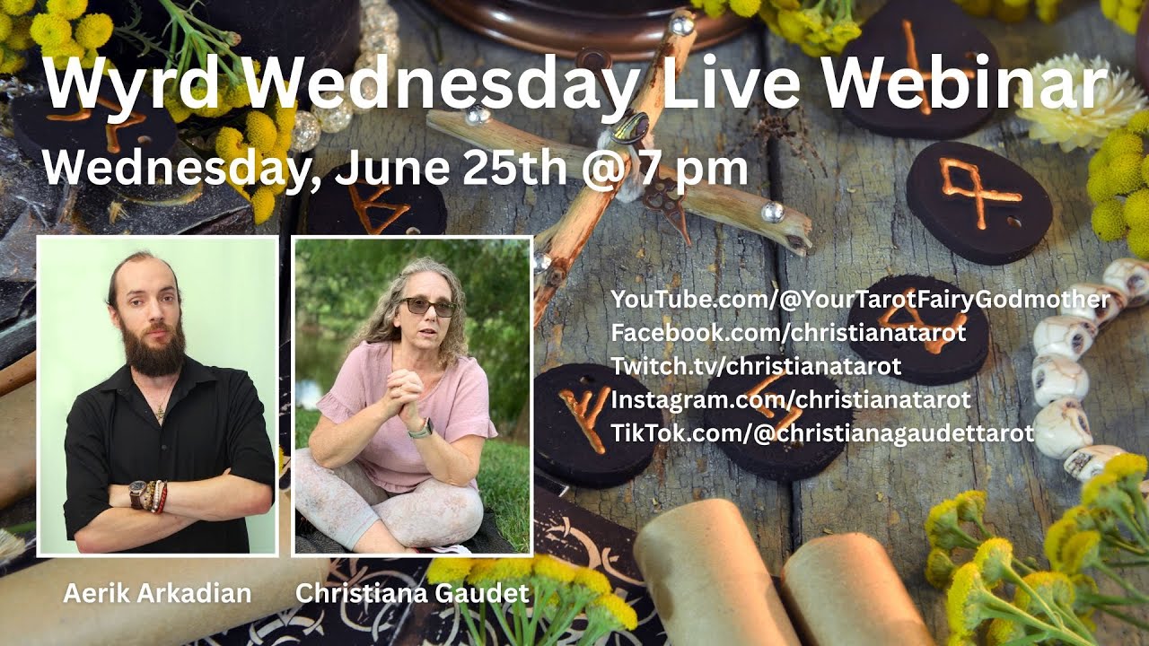 Wyrd Wednesday Live Webinar - YouTube