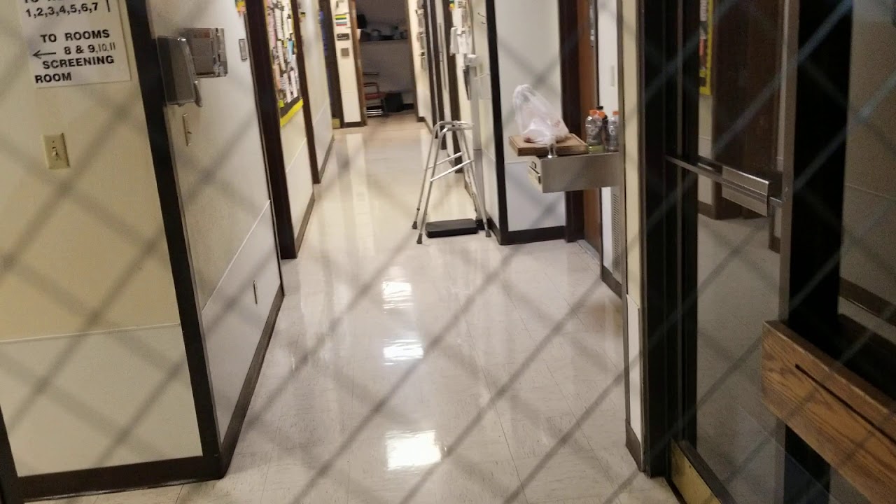 IHS Building VCT and Carpet - YouTube