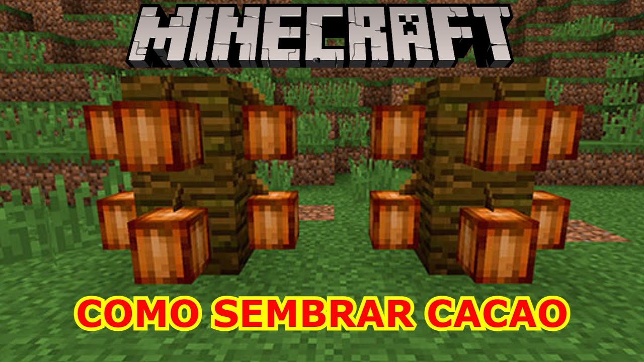 💥 Como Sembrar Cacao en Minecraft - Tutorial 💥💥 - YouTube