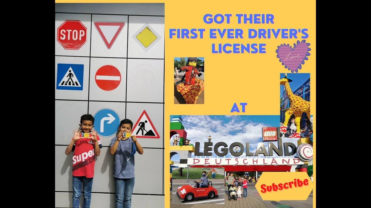 DRIVING SCHOOL @LEGOLAND | HOW DID MY KIDS GET THEIR DRIVER'S LICENSE ...
