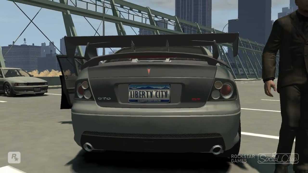 GTA IV Pontiac GTO '2004-06 Mod HD - YouTube