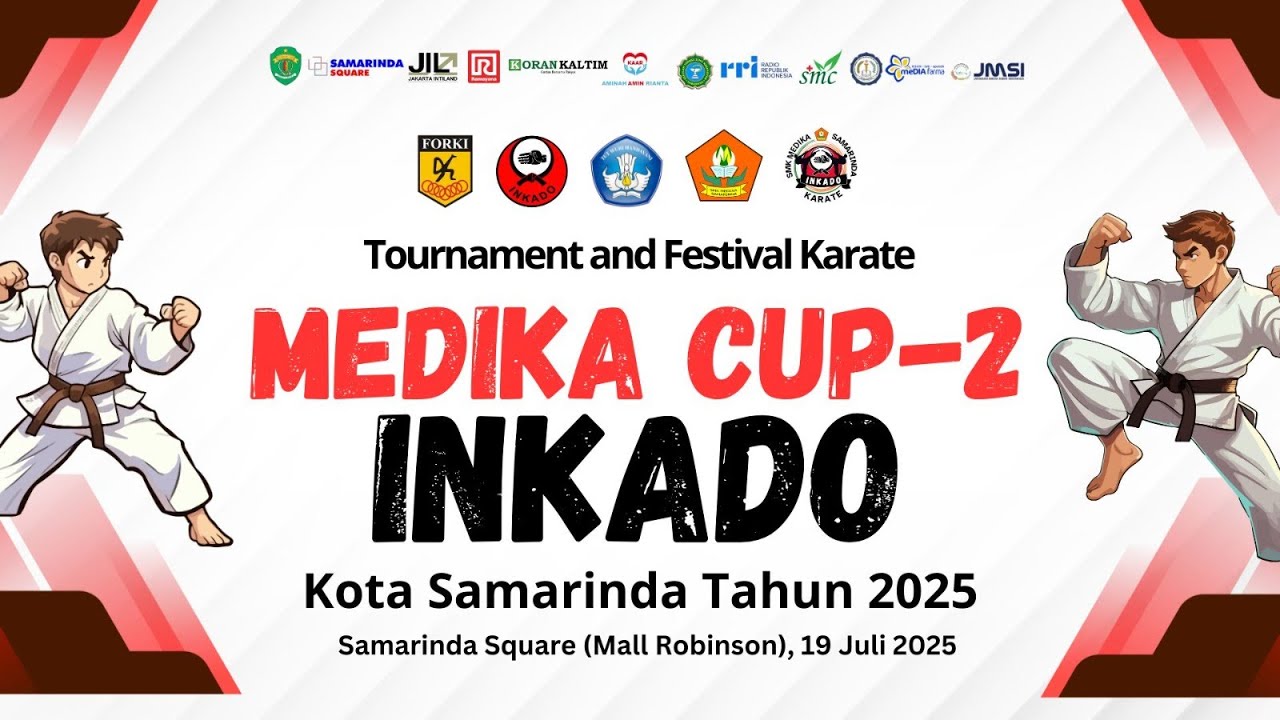 Kejuaraan KARATE INKADO MEDIKA CUP-2 Tahun 2025. - YouTube