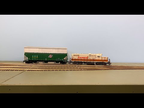 Farmrail in HO Scale - Layout Tour and Operating Session! - YouTube