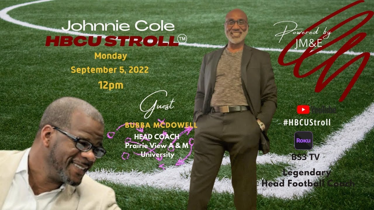 Johnnie Cole's HBCU Stroll! - YouTube