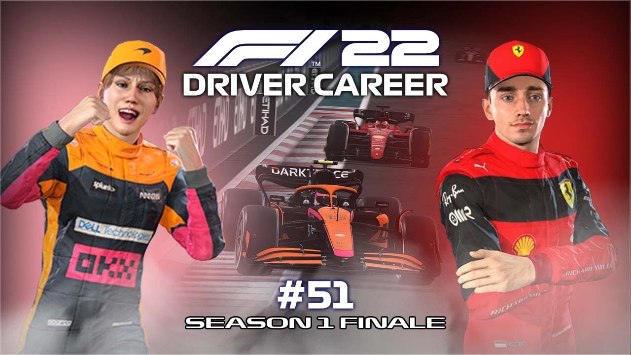 F1 22 Driver Career Mode Part 51: IT COMES DOWN TO THIS! (Abu Dhabi GP ...