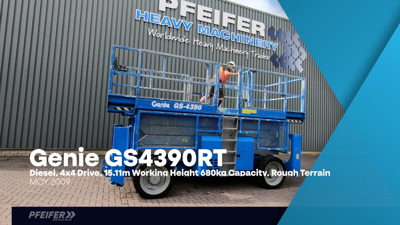 Genie GS4390RT 2009 - YouTube