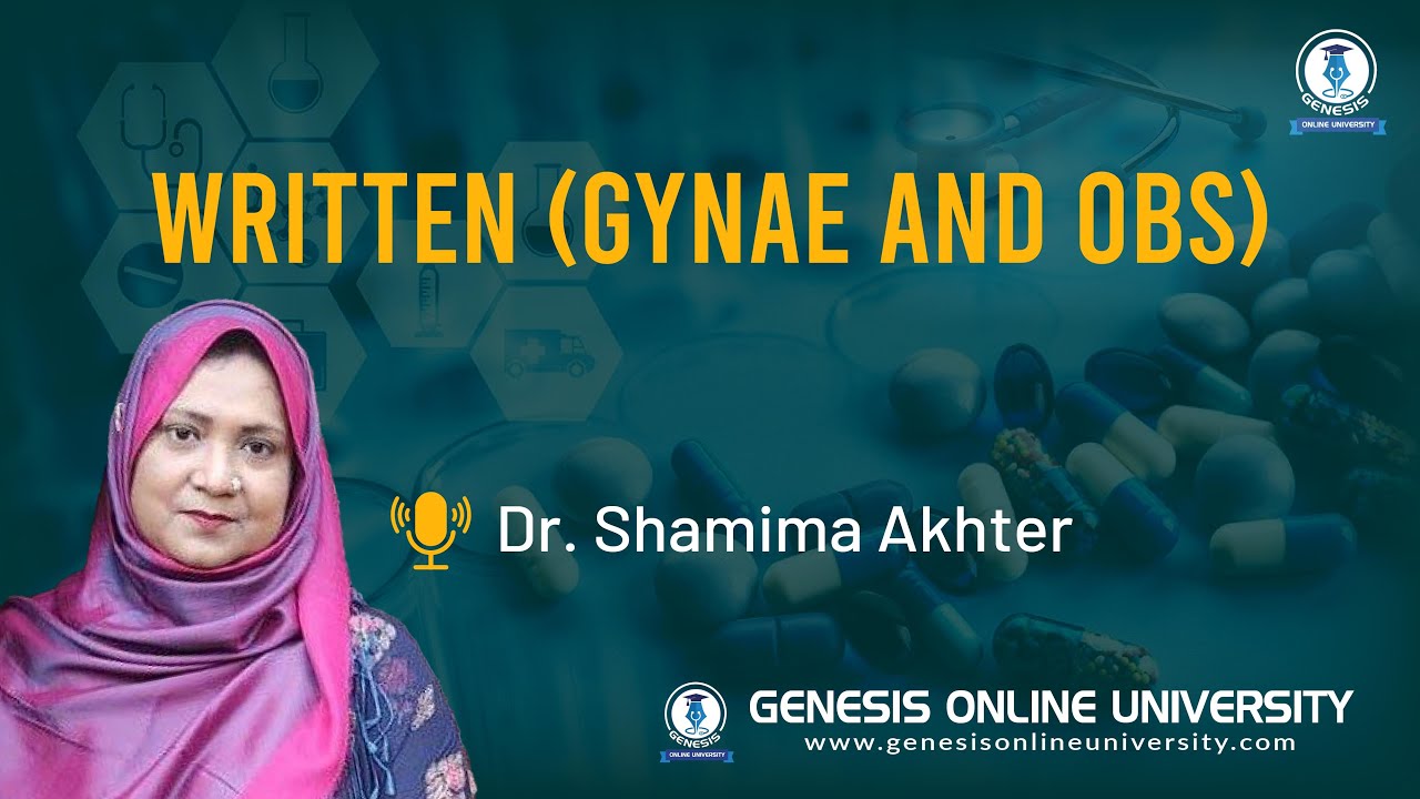 Written Gynae & OBS || Last Hour Final Prof Preparation || session -14 ...