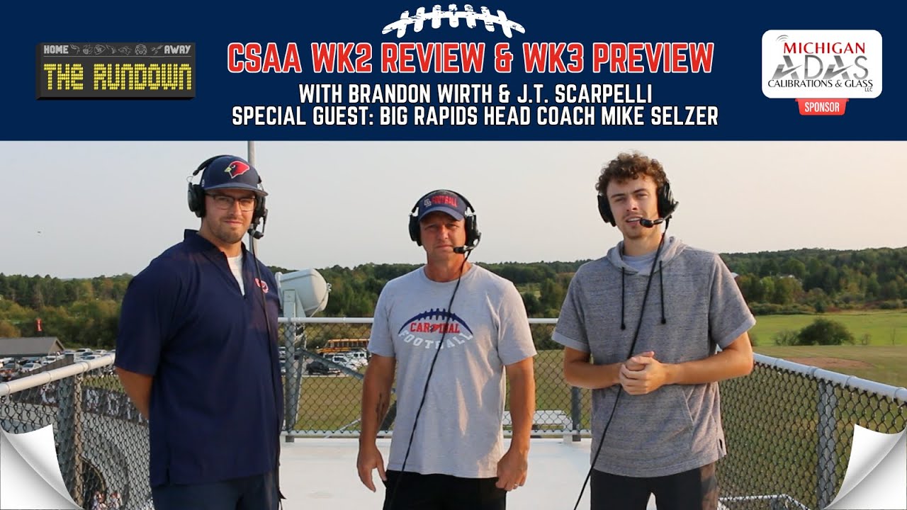 The Rundown: Week 2 Recap & Rivalry Week Preview with Big Rapids' Mike ...