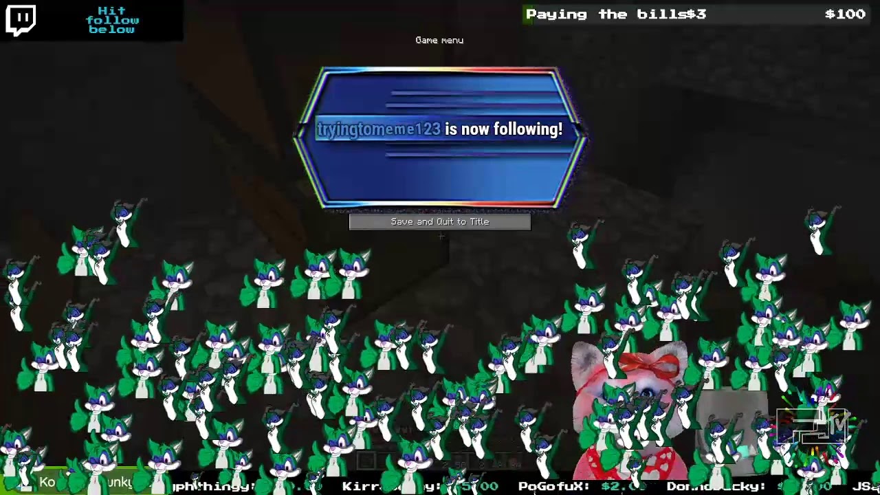 Joe||Another furry chilling and playing some minecraft + updates and ...