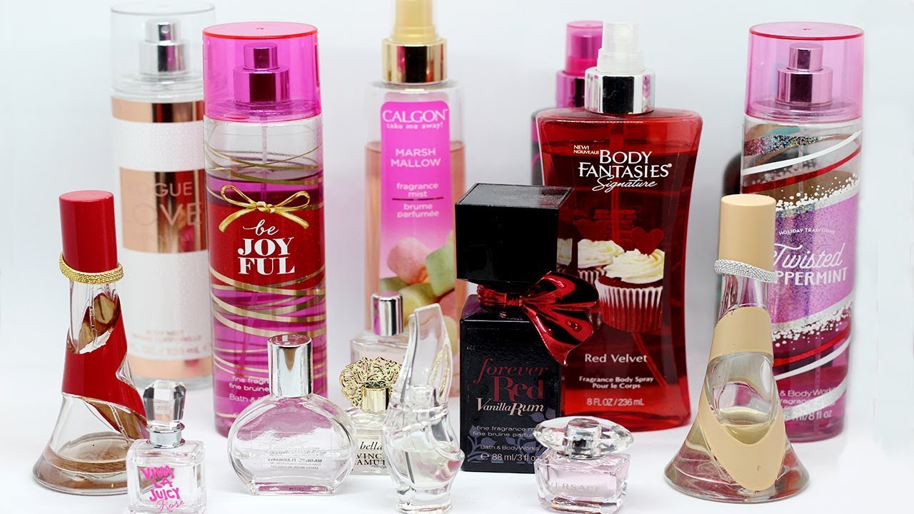 My Girly & Sweet Perfume Collection 🎀 💗 Smell Pretty Always 🎀💗 - YouTube