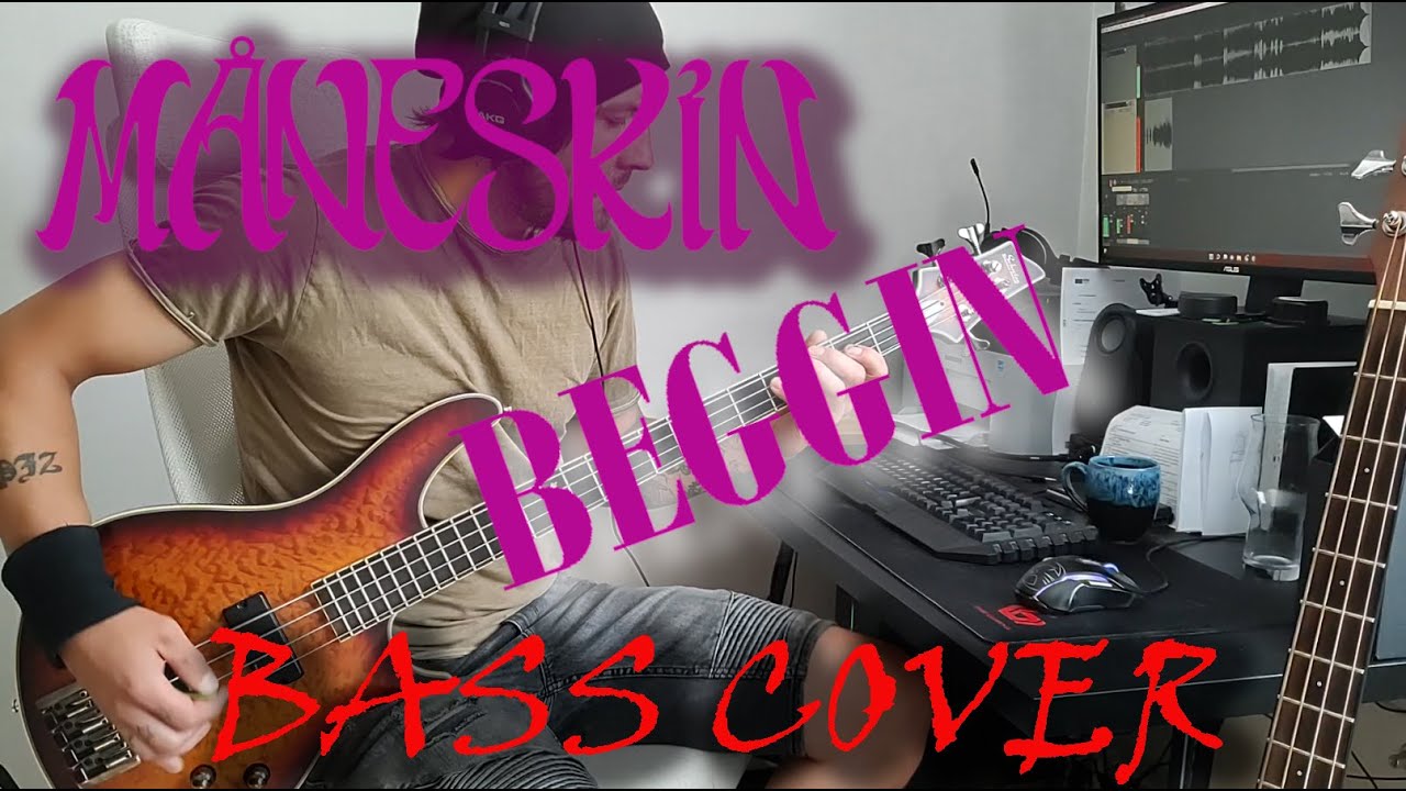 BEGGIN - Måneskin (Bass Cover) #beggin #måneskin - YouTube