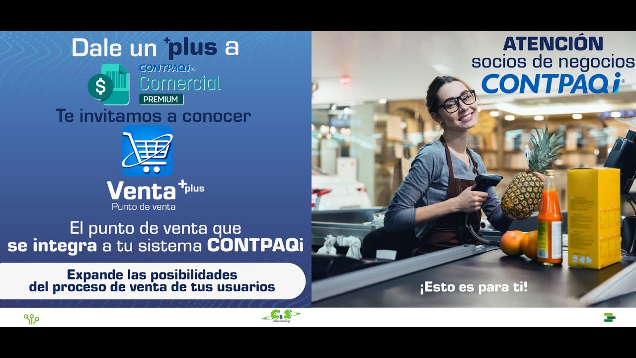 Conoce Venta plus, el punto de venta para CONTPAQi Comercial Premium ...