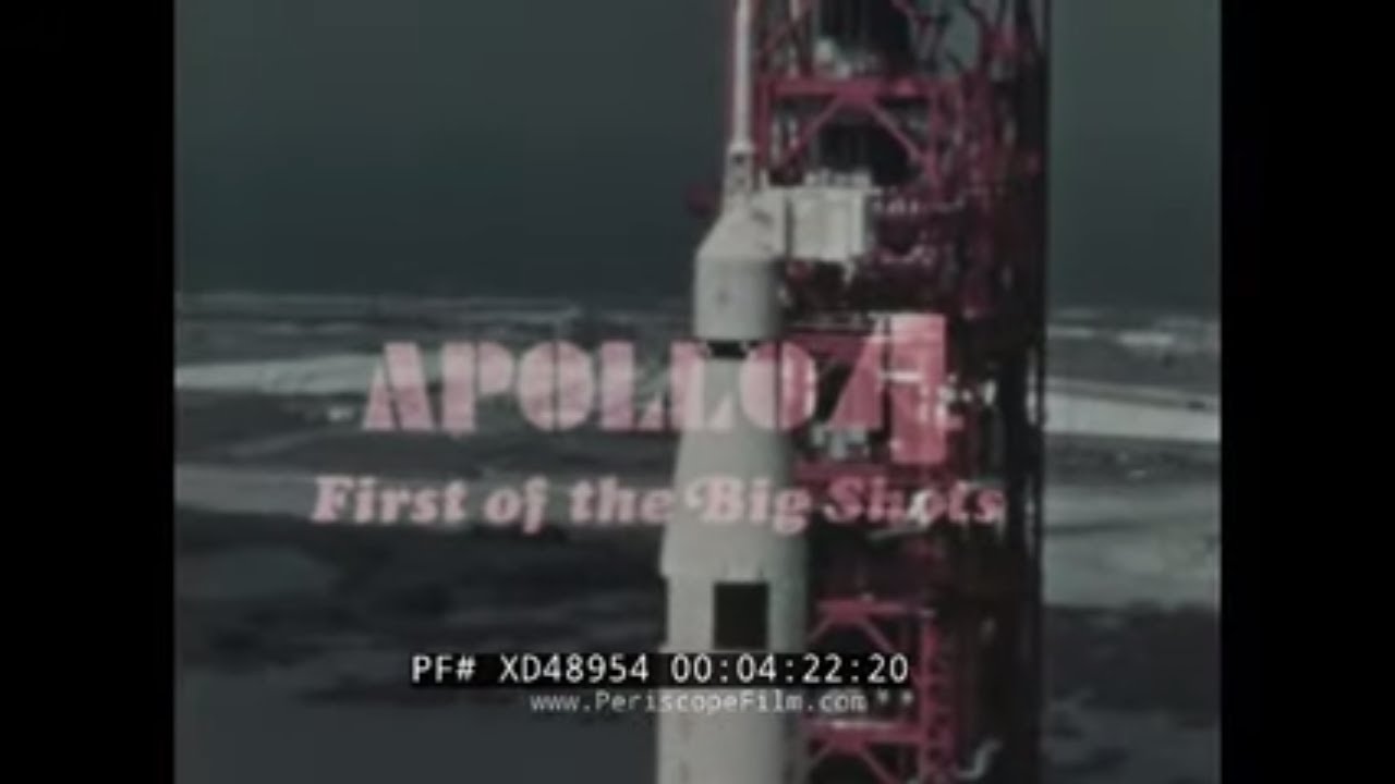 APOLLO 4 – FIRST OF THE BIG SHOTS ” 1967 NASA APOLLO PROGRAM SATURN V ...