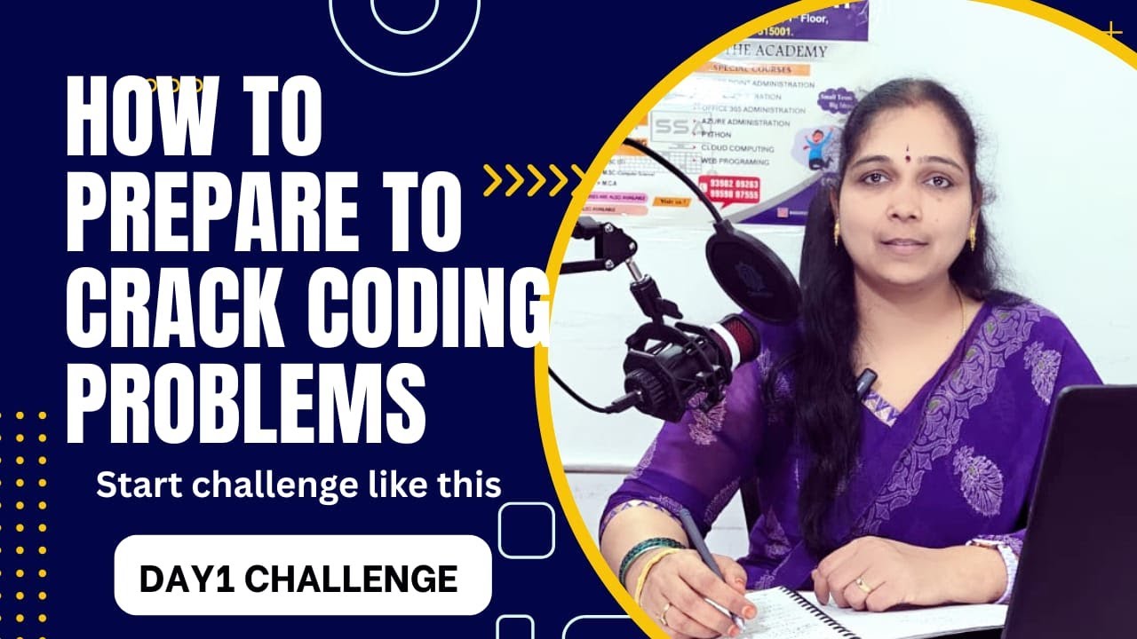 START CHALLENGES TO CRACK CODING PROBLEMS | HACKTHONS |TECHNICAL INTERVIEWS | DAY1 - CHALLENGE ...