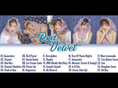 Red Velvet Lyrics - YouTube