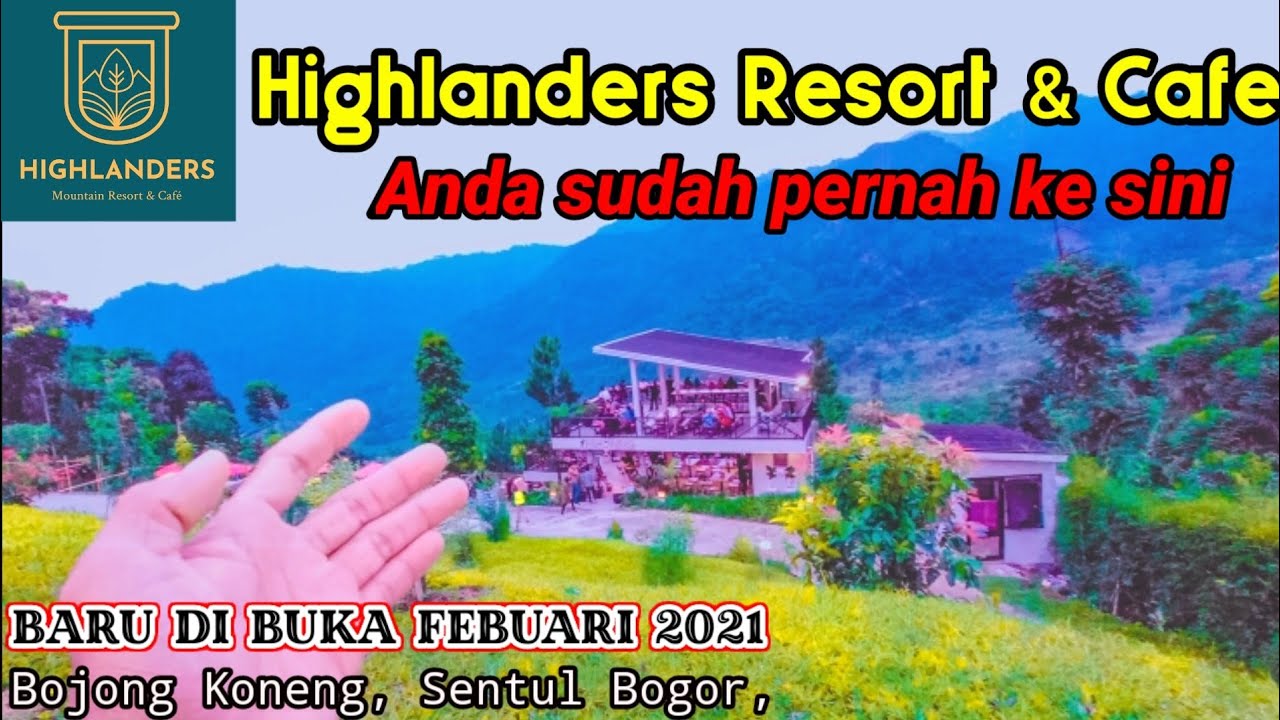 JALAN MENUJU HIGHLANDERS CAFE SENTUL BOGOR || view pegunungan - YouTube