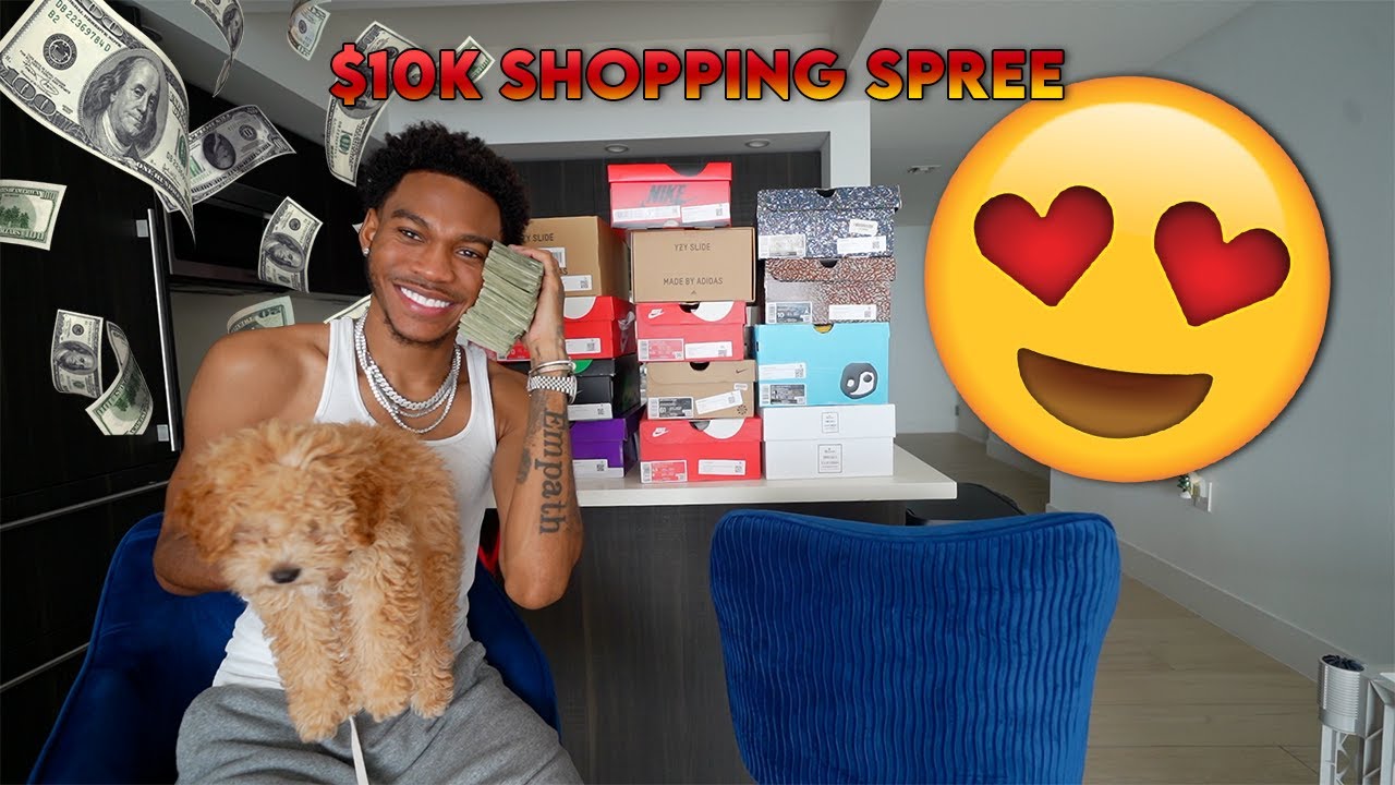 I BOUGHT MY GIRL A PUPPY + WE WENT ON A $10K SNEAKER SHOPPING SPREE ...