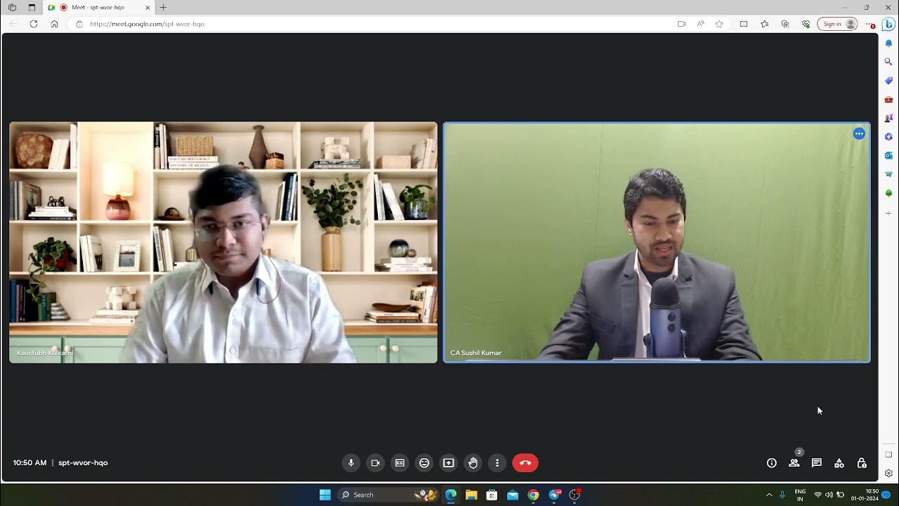 Statutory Audit Articleship Mock Interview | Big 4 Articleship Interview Question | CA Sushil ...