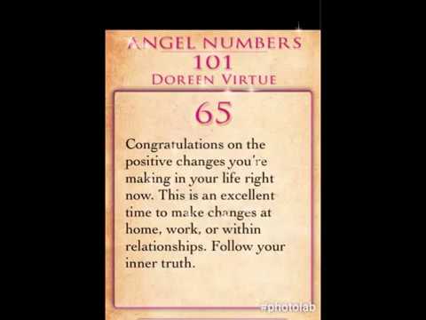 Daily Angel Number 65 - YouTube