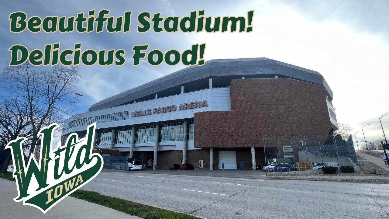 Iowa Wild Wells Fargo Arena REVIEW - YouTube