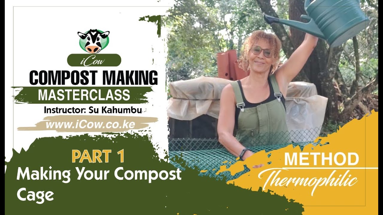 Compost MasterClass with Su- Part 1 Making your Compost Cage - YouTube