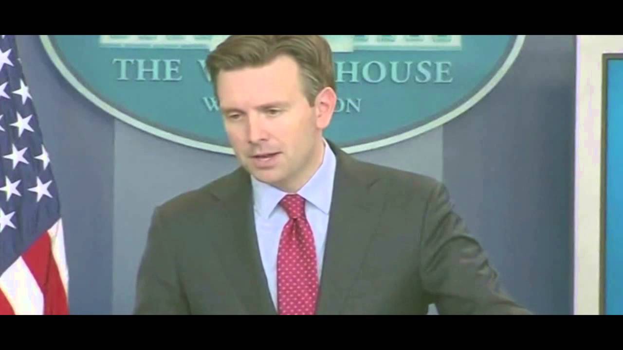 U S President Barack Obama's Press Secretary, Josh Earnest - YouTube