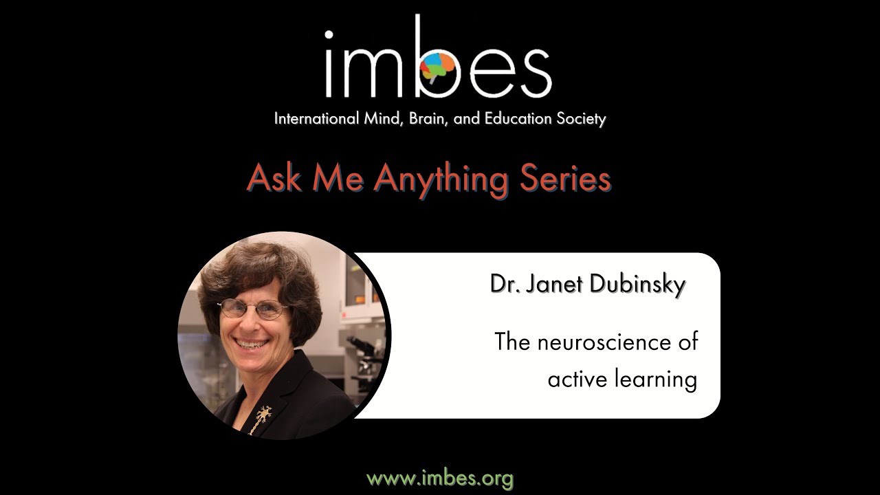 Neuroscience of Active Learning - AMA with Dr Janet Dubinsky - YouTube