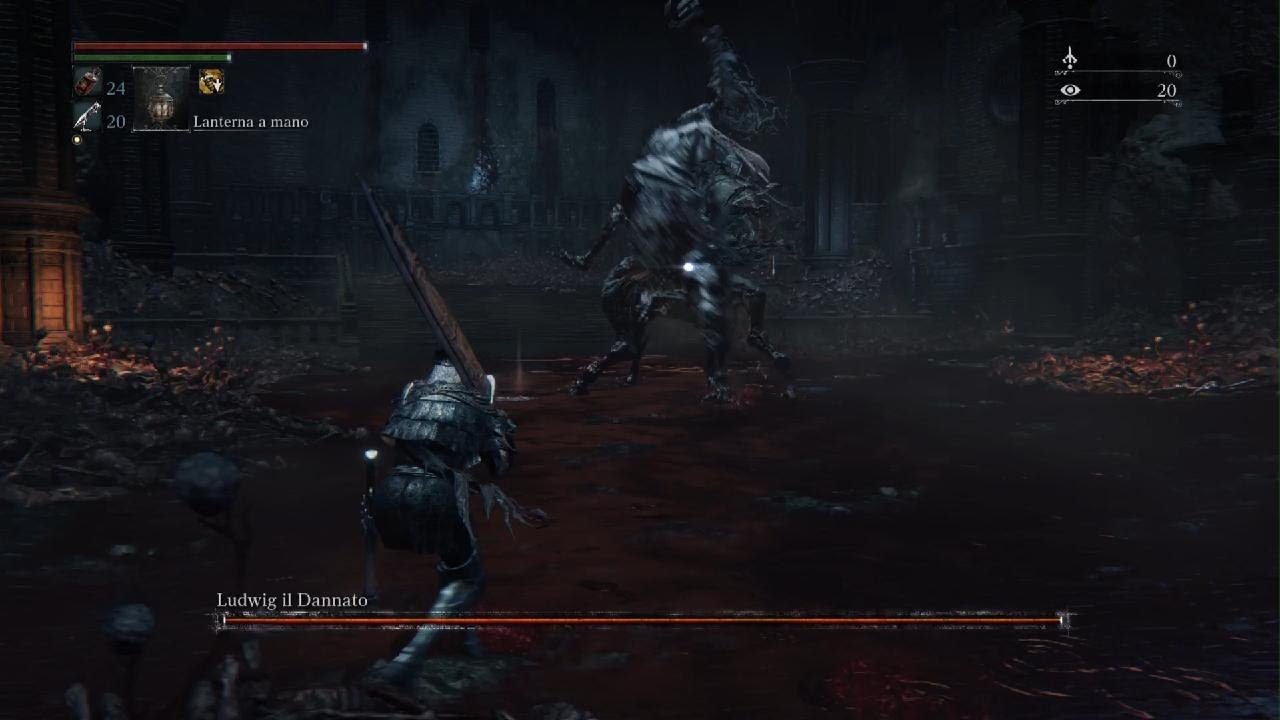 Bloodborne: Ludwig Boss Fight - YouTube