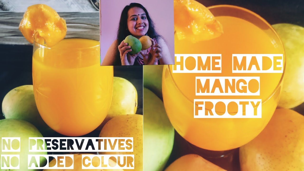 Homemade Mango Frooty | Easy Mango Drink | മാമ്പഴക്കാലം രുചികരമാക്കാം ...
