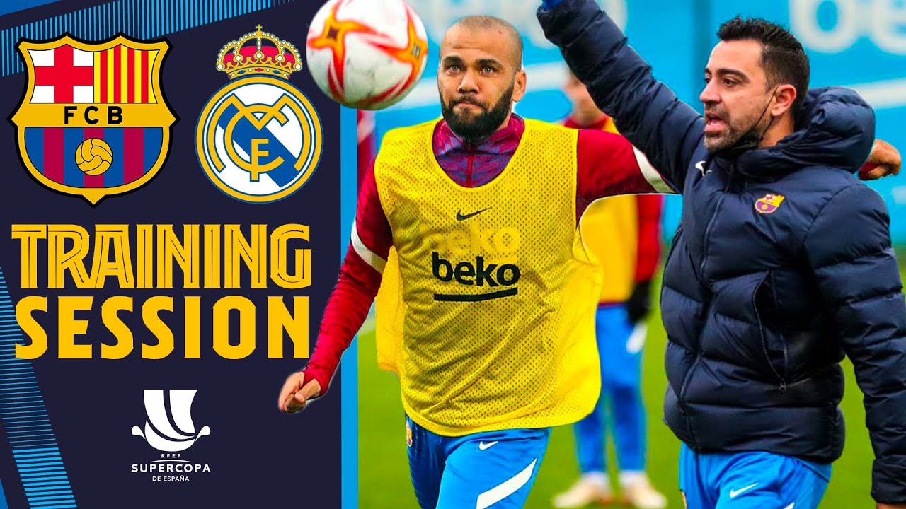 TRAINING FOR EL CLASICO! 🔥🔵🔴 - YouTube