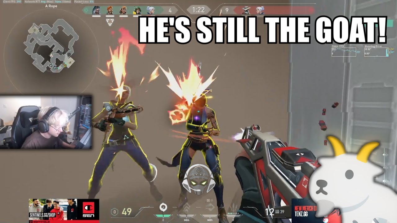 SEN Tenz proves that he's still the GOAT 🐐 - YouTube