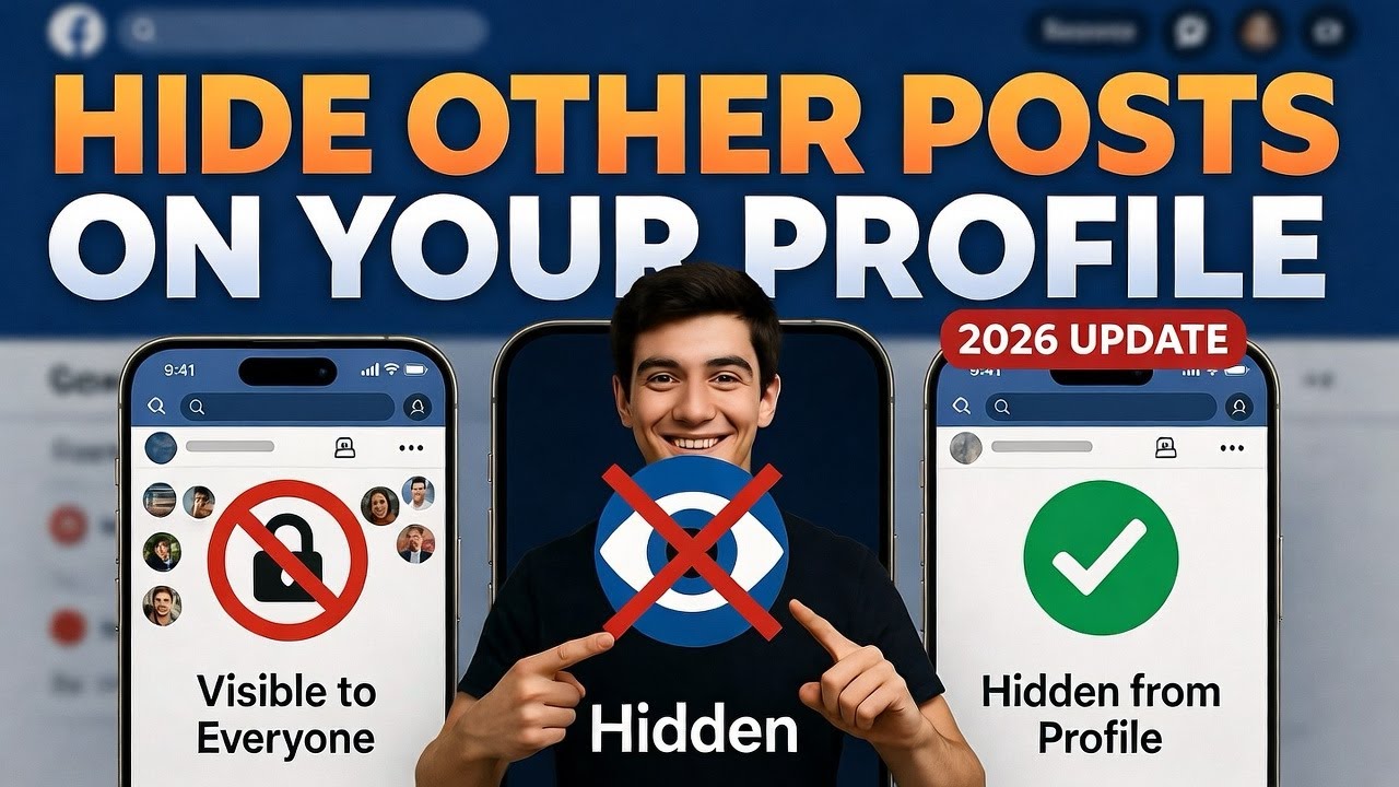 How to Hide What Others Post on Your Facebook Profile (2026) - YouTube