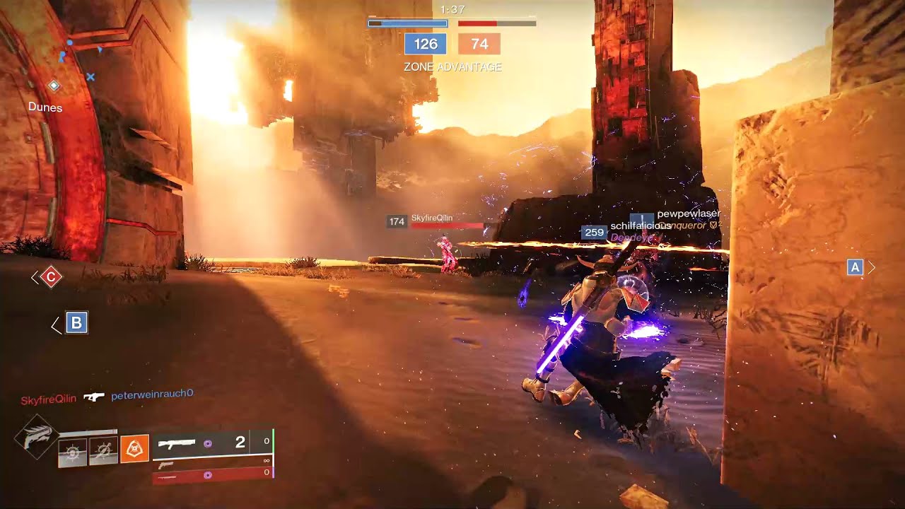 DESTINY 2 - Control Multiplayer Gameplay (No Commentary) - YouTube